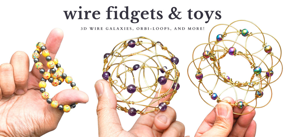 Wire Mandala Fidget Toy For Adults, Multi-Sensory Tool For Anxiety ...